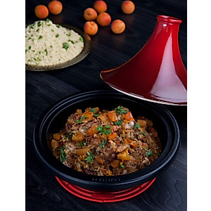 Le Creuset Silicone Round Cool Tool, 8", Cerise