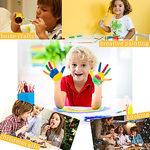 2 Pack Art Smock for Kids Artist Smock Waterproof Painting Aprons for Play, Classroom, Community Event, Crafts & Art Painting Activity for Toddlers and Children 2-7 Years (handprints)