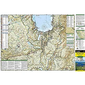 Lake Tahoe Basin Map [US Forest Service] (National Geographic Trails Illustrated Map, 803)