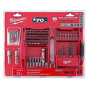 Milwaukee 48-89-1561 Drill and Drive Set 95 Pieces