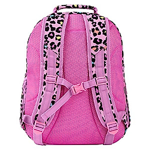 Choco Mocha 17inch Cheetah Backpack + Lunch Bag