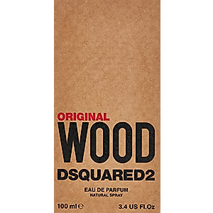 DSQUARED2 Original Wood for Men Eau de Parfum Spray, 3.4 Ounce