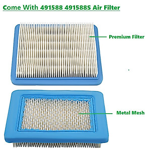 Annolai 799868 Carburetor for BS 675 625 Series Engine Parts 498170 799872 790821 14111 498254 Craftsman Murray 6.75 6.5 HP 190cc 22" Trimmer Push Mower 795259 Air Cleaner Primer Base