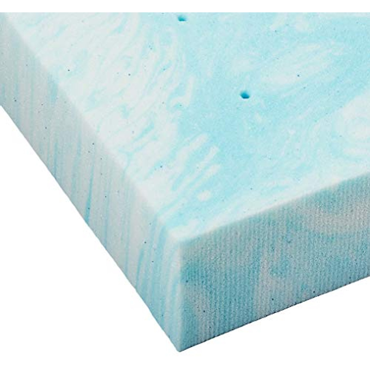 Linenspa 4 Inch Gel Swirl Memory Foam Topper - Full