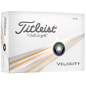Titleist Velocity Personalized Golf Balls - Logo Golf Balls - Custom Golf Balls - Pack of 12