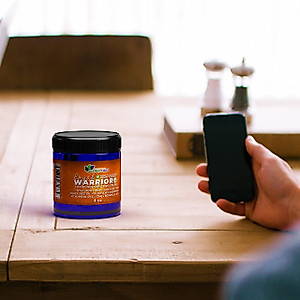 Herbal Mana Royal Warrior with 5000mg Hemp Lotion - 99.9% Pure DMSO Cream, Magnesium & Frankincense Essential Oil - Organic MSM Muscle & Foot Relaxer, Skin Vitality, Nerve & Neck Relief Massage Cream