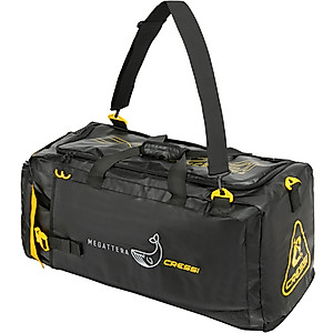 Cressi Waterproof 110 liter Duffel Bag - Adjustable Shoulder Strap - Equipment Protection for Outdoor Activities, Water Sport, Boating, Scuba Diving - Megattera: Designed in Italy by Cressi