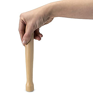 8” Wooden Cocktail Muddler - Wood Bar Supplies & Accessories for Herb & Fruit Mixing, Drinks, Restaurants, Home Kitchens, Shaker Sets & Cocktail Kits
