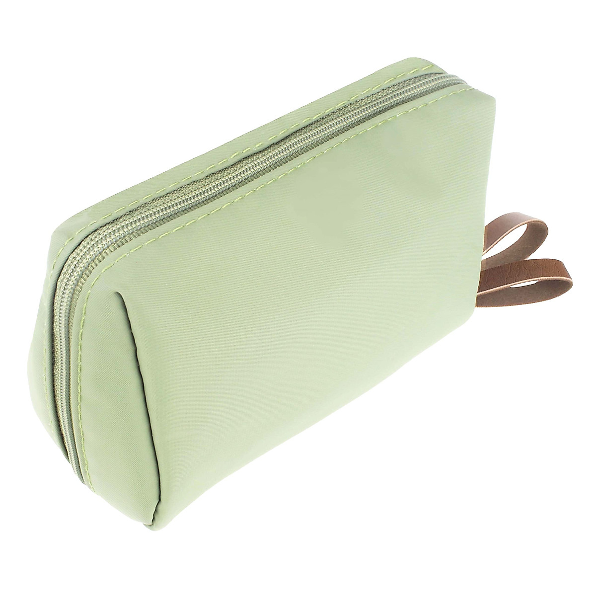 Kososuru Small Makeup Bag for Purse Portable Waterproof Cosmetic Bag Travel Makeup Pouch for Women (Green, Square)