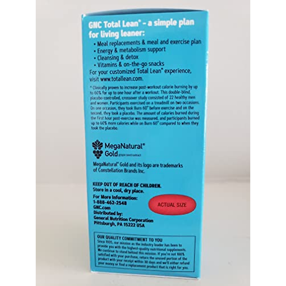 GNC Total Lean Burn 60