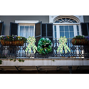 Large St. Patrick's Day Bows for Wreath, Glitter Green Shamrock Bow Irish Wreath Bows Holiday Burlap Bows for Front Door Saint Patrick's Day Decorations Supplies