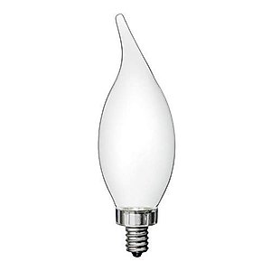 GE Relax 3-Pack 40 W Equivalent Dimmable Soft White Frosted Ca11 LED Light Fixture Light Bulbs Candelabra