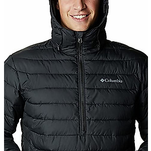Columbia Men's Powder Lite Anorak, Black, Large