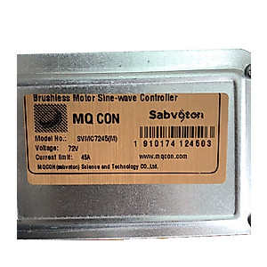 Fat Electric Bike Kit 60V/72V 2000W Electric Fat tire Snow Bike Rear Wheel Hub Motor Kit with Sabvoton sine Wave Controller, TFT UCK1 Color Display,7-Speed flywheel and Torque arm (20inch*4.0 Rear)