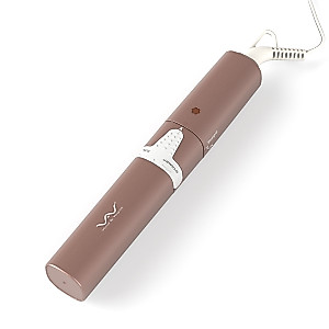 VAV Mini Travel 2 in 1 Hair Iron, Hair Straightener& Curler 2 Way 1 Inch Flat Iron, Portable Dual Voltage Hair Styling Tools