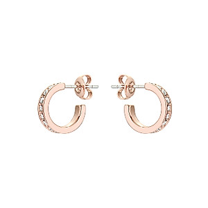 Ted Baker Seenita Nano Hoop Huggie Earrings - Rose Gold, Gold or Silver Tone Options