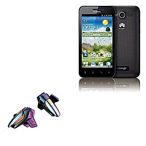 BoxWave Gaming Gear for Honor U8860 (Gaming Gear by BoxWave) - Touchscreen QuickTrigger, Trigger Buttons Quick Gaming Mobile FPS for Honor U8860 - Jet Black