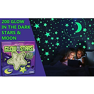 Glow In The Dark Stars with Planets & Constellation Map Includes Sticky Putty for Star Stickers I Outer Space Bright Wall Stickers I Kids Glow In the Dark Ceiling Decorations I Christmas Stocking Stuffer Gift