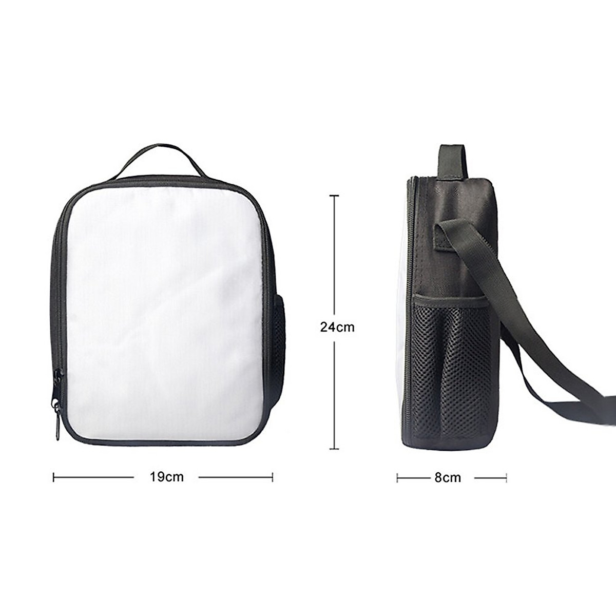 3D Tiger Lunch Bag Kids Small School Shoulder Cooler Bags Stylish for Children