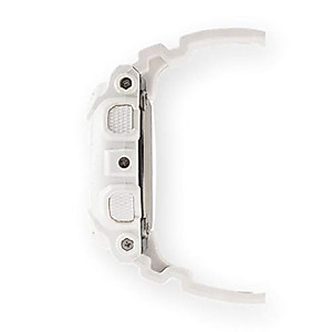 G-Shock Ladies' Casio Analog-Digital White Resin Watch GMAS140M-7A