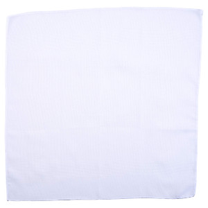 Van Heusen Men's Fine Handkerchiefs,65% Poly 35% Cotton,White Hankie，Pack of 13 Pieces