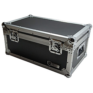 Harmony Audio Cases HC8SLIMPAR64 Light Flight Road Case Compatible with Chauvet SlimPAR 64 x 8
