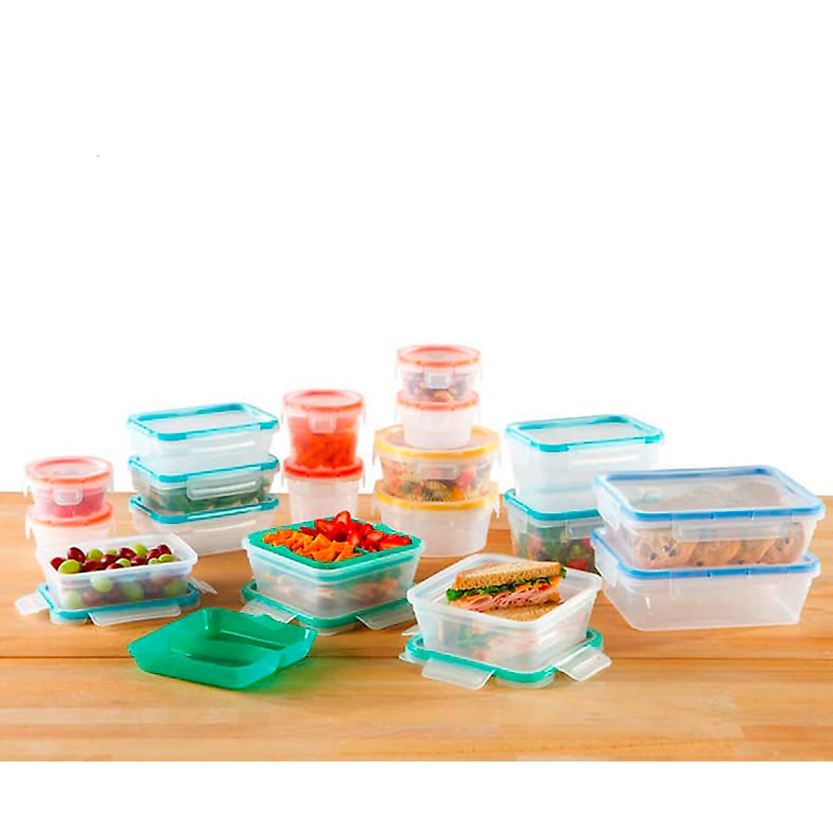 Snapware BPA-Free Plastic Storage Container Set - 38 pcs