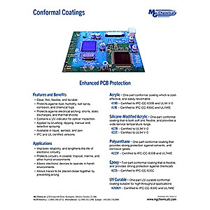 MG Chemicals 422C - Silicone Conformal Coating Pen, Protects Circuit Board Traces, 5mL Pen (422C-P)