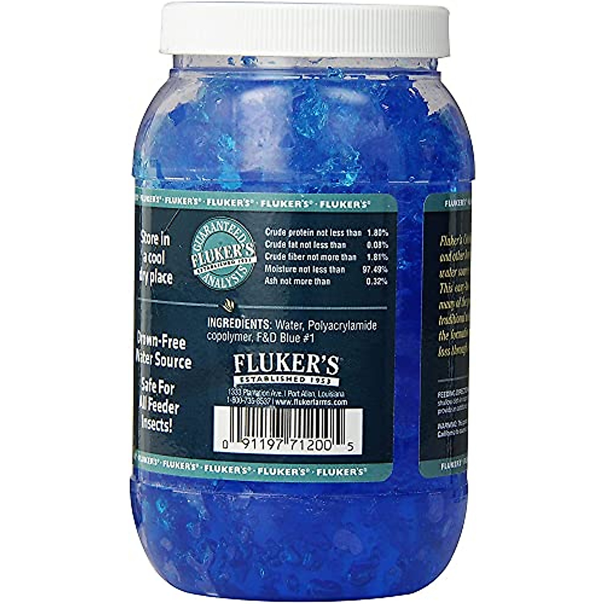 Fluker's Cricket Quencher Original Formula 16oz - Includes Attached DBDPet Pro-Tip Guide