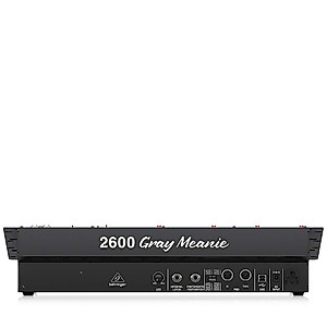Behringer 2600 GRAY MEANIE Special Edition Semi-Modular Analog Synthesizer with 3 VCOs, Multi-Mode VCF and Spring Reverb in 8U Rack-Mount Format