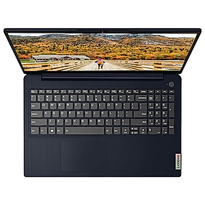 Lenovo IdeaPad 3 15.6" Touchscreen IPS FHD Abyss Blue Laptop (Intel i5-1235U, 8GB RAM, 1TB PCIe SSD, Intel Iris Xe, Backlit KYB, FP, WiFi 6, BT 5.2, Webcam, Win 11 Home) w/Dockztorm Hub