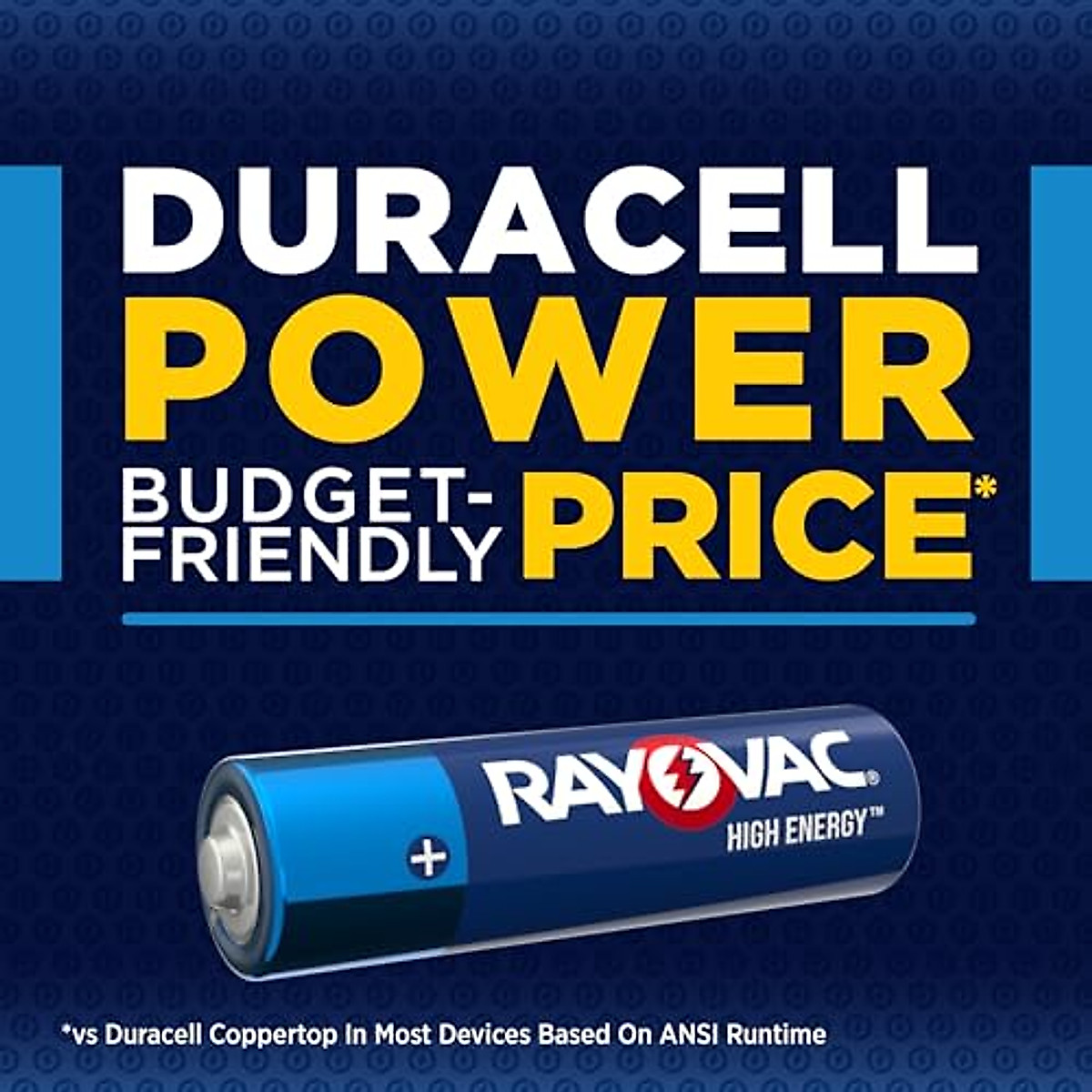 Rayovac Alkaline AA Batteries, 815-36PPF, 36-Pack with Recloseable Lid