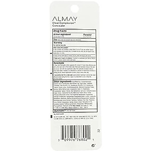 Almay Clear Complexion Concealer, Light/Medium [200], 0.18 oz (Pack of 3)