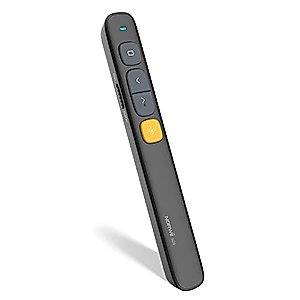 NORWII N29 Wireless Presenter with 300 FT Long Range, 2.4GHz Presentation Clicker for Presentation Remote Powerpoint Clicker Slide Advancer Supports Hyperlink/Volume/Mac/Key-Customized