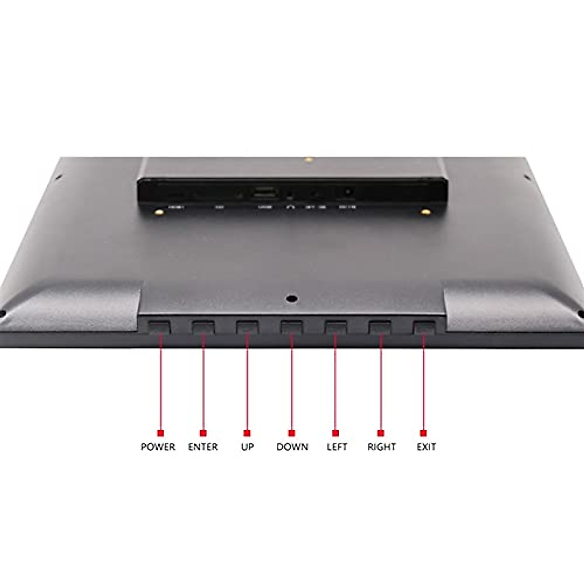 18.5-inch Digital Photo Frame LED Electronic Smart Photo Album Video Player Advertising Player Display high-Definition Digital Photo Frame (Color : Black)