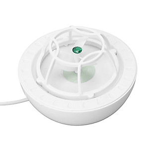 Mini USB Dishwasher, USB 100 to 240V 15 Minutes Smart Shutdown Portable Dish Washing Machine High Pressure Water Spray for Dorm (US Plug)