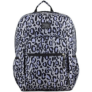 Eastsport Fashion Lifestyle Backpack with Oversized Main Compartment for School or Travel/Hiking, Black