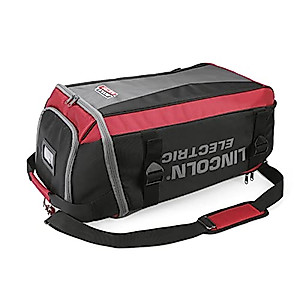 Lincoln Electric Duffle Bag, 14" D x 24" L x 12.25" H