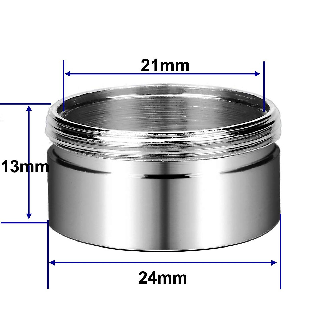 Gebildet 15pcs Water Tap Aerators Faucet Aerators Water Saving Faucet Replacement Part M24 and 1 Faucet Aerator Wrench