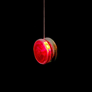 LED Light Up Yo Yo Yoyo for Kids Beginner Yoyo for Kids Responsive Ball Bearing Yoyo 4 Pack