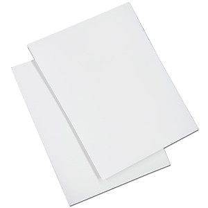 White Card 220 gsm A4 Craft Paper - (Pack of 50 Sheets)