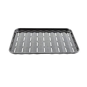 Nuwave Genuine Replacement Non-Stick Enamel Baking Pan & Broiler Rack, Guaranteed to Fit, Sold by Original Manufacturer, Compatible with Every Bravo XL Air Fryer Oven Models 20801,20802, 20811, 20850