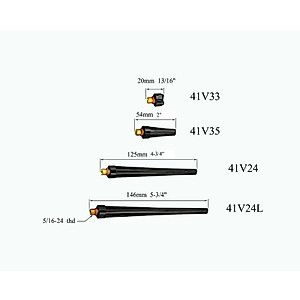 RIVERWELD TIG Gas Lens Collet Body 45V 13N Series Alumina Ceramic Cup 13N 53N 796F Series Assorted Size Kit Fit SR WP 9 20 25 TIG Welding Torch 46pcs