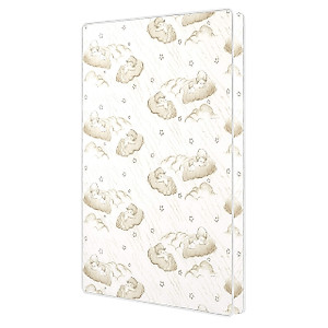 Dream On Me 3 inch Spring Coil Portable Crib Mattress | Greenguard Gold Certified