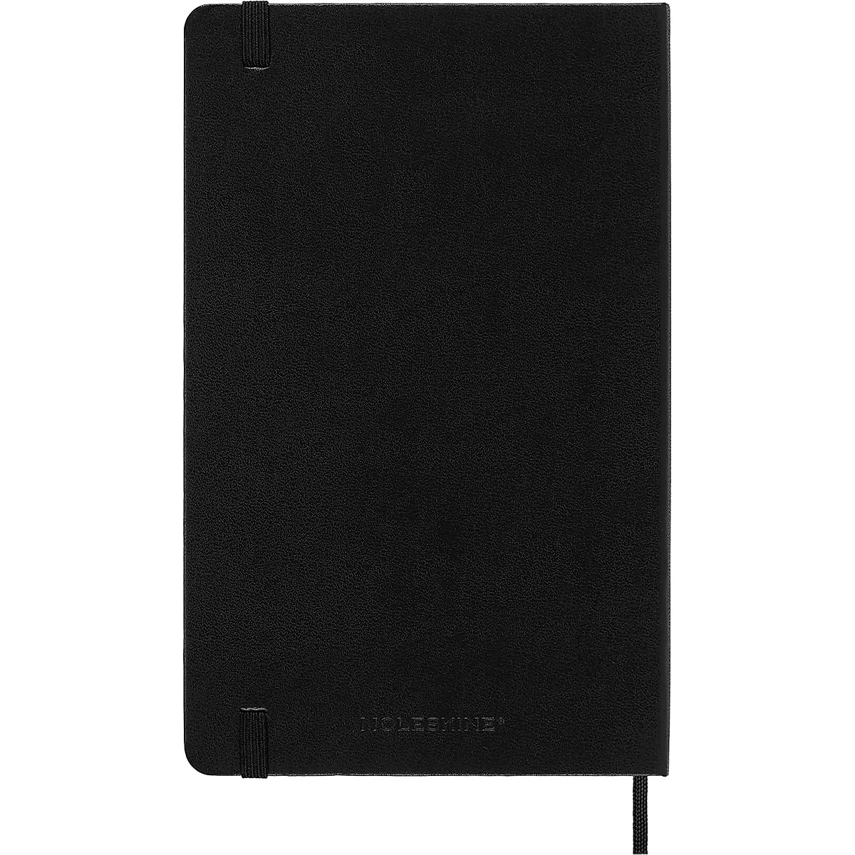 Moleskine Classic Notebook, Hard Cover, Large (5" x 8.25") Squared/Grid, Black, 240 Pages