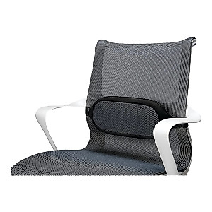 Fellowes I-Spire Series Lumbar Cushion Office Chair Back Support, Black (9472701)