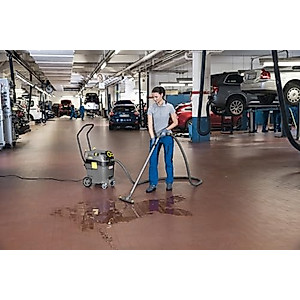 Kärcher - Commercial Wet Dry Vacuum Cleaner - NT Tact Te 40/1 - Hand and Floor Attachments - 10.3 Gallon