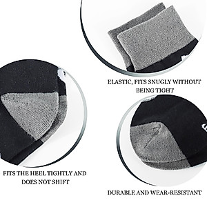 Jeasona 60th Birthday Gifts for Men Funny Fun Black Crew Cotton Socks