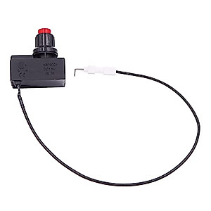METER STAR CSA Certified Propane Electronic Pulse Gas Igniter and 16" Electrode Ignition Cable Wire Assembly Replacement Kit for Outdoor Propane Gas Patio Heater,USE AAA Battery
