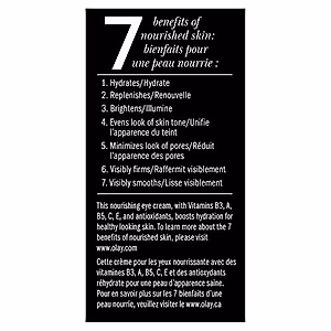 Eye Cream by Olay Total Effects 7-in-one Anti-Aging Transforming Eye Cream 0.5 oz Packaging may Vary